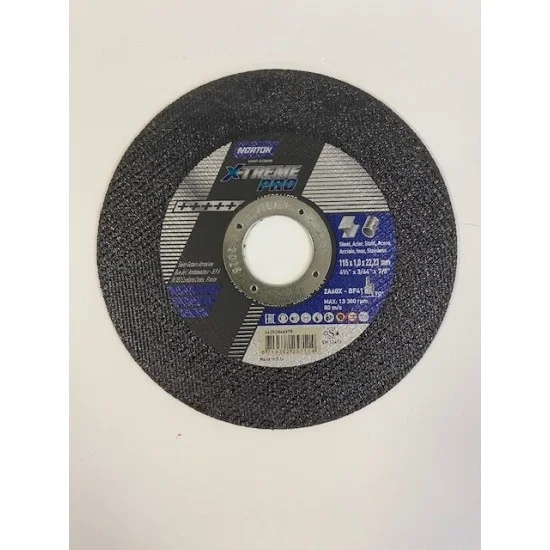 Norton Xtreme Pro Cutting Disc 115 x 1.0 x 22.23mm