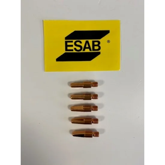 Esab MIG Contact Tip M8 x 0.8mm (Pack 5)